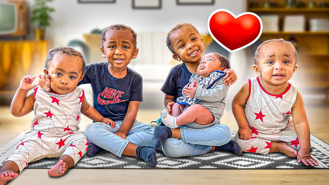 What We Think of our New Baby Brother + Name Reveal - YouTube