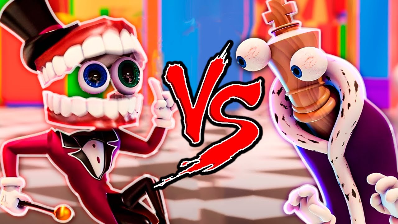 Caine Vs Kinger (The Amazing Digital Circus) - Batalha de Rap - YouTube