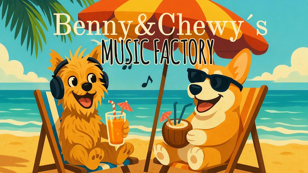 “Beach Day Vibes 🐾 | Benny & Chewy Chill by the Sea” - YouTube