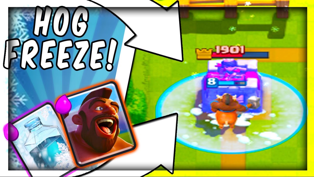BEST HOG FREEZE DECK!! :: HOW DOES THIS WORK SO WELL??!! || CLASH ...