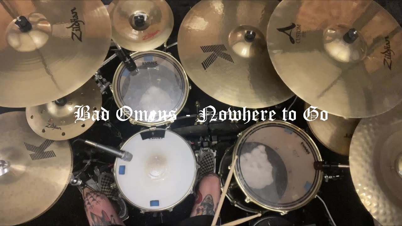 Bad Omens - Nowhere to go - Drum Cover - YouTube