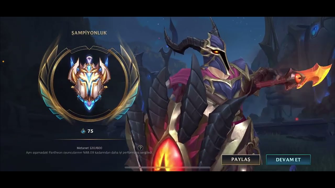 Lol Wild Rift: BUFF ALAN PANTHEON NE OLMUŞ BÖYLE??? METANIN EN KIRIK ...