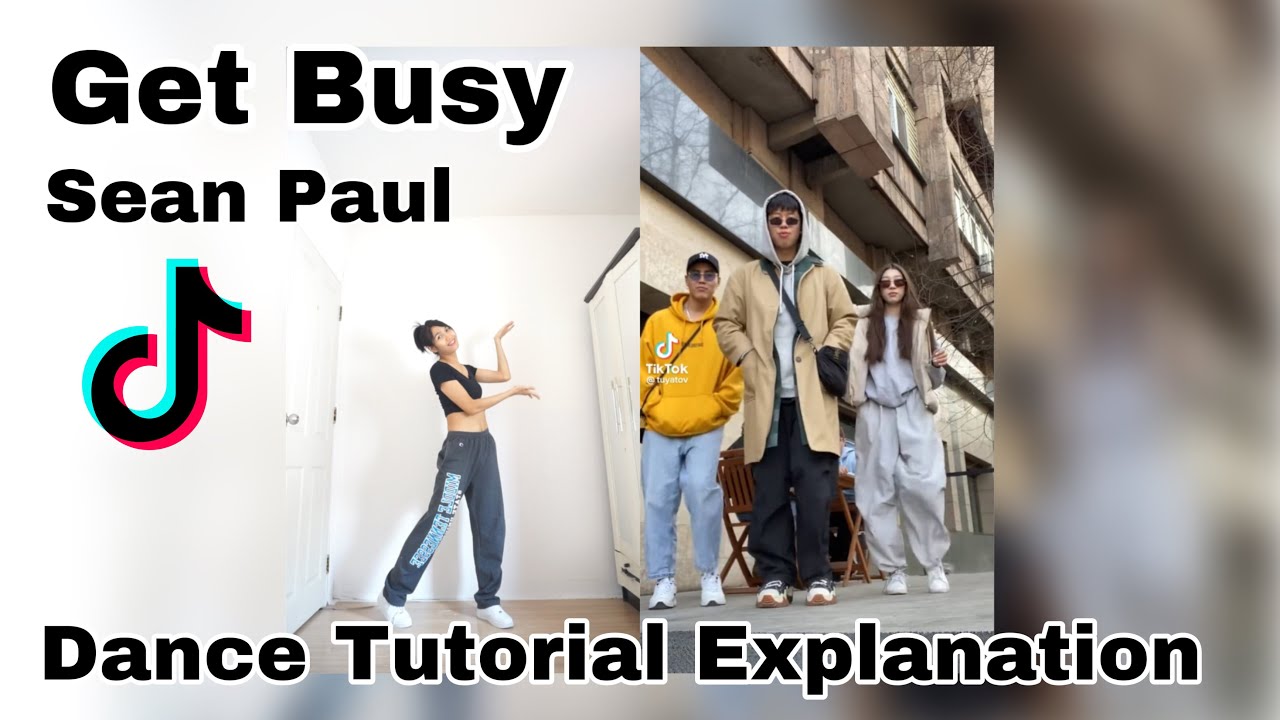 Get Busy - Sean Paul (Tiktok Dance Challenge) Dance Tutorial ...