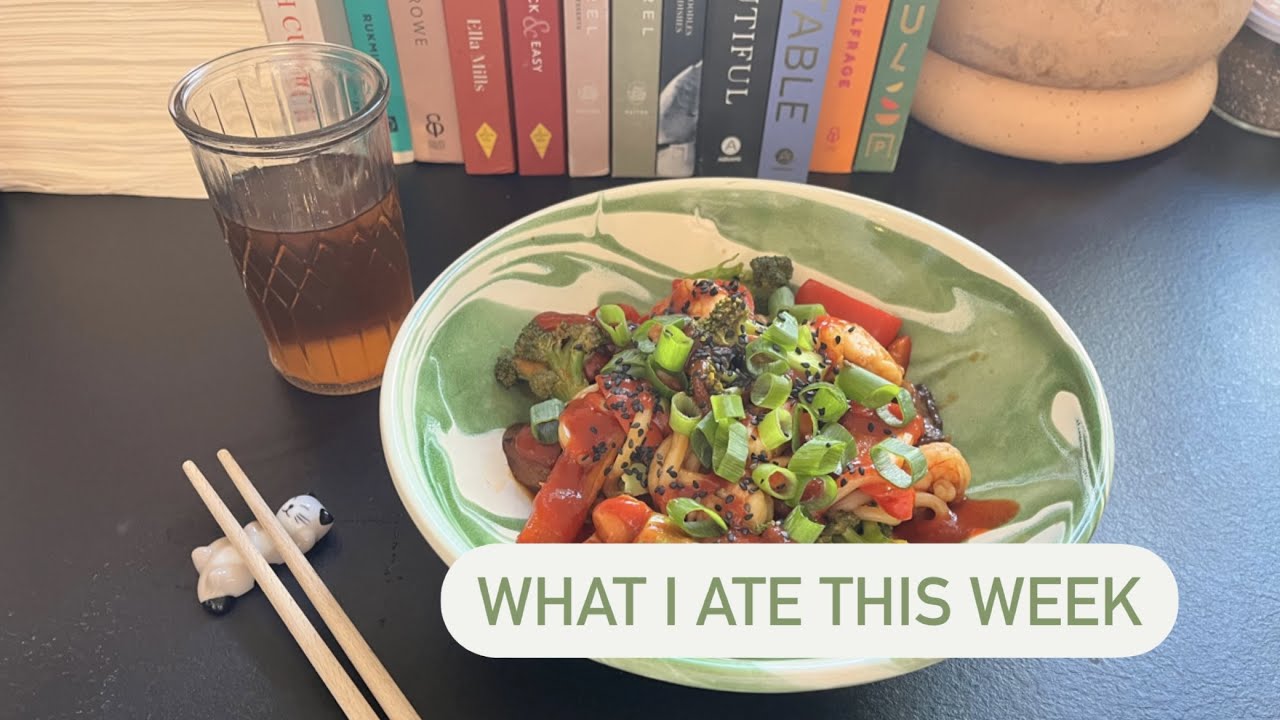 What I Ate This Week! Lunch Edition: eating out and cooking delicious ...