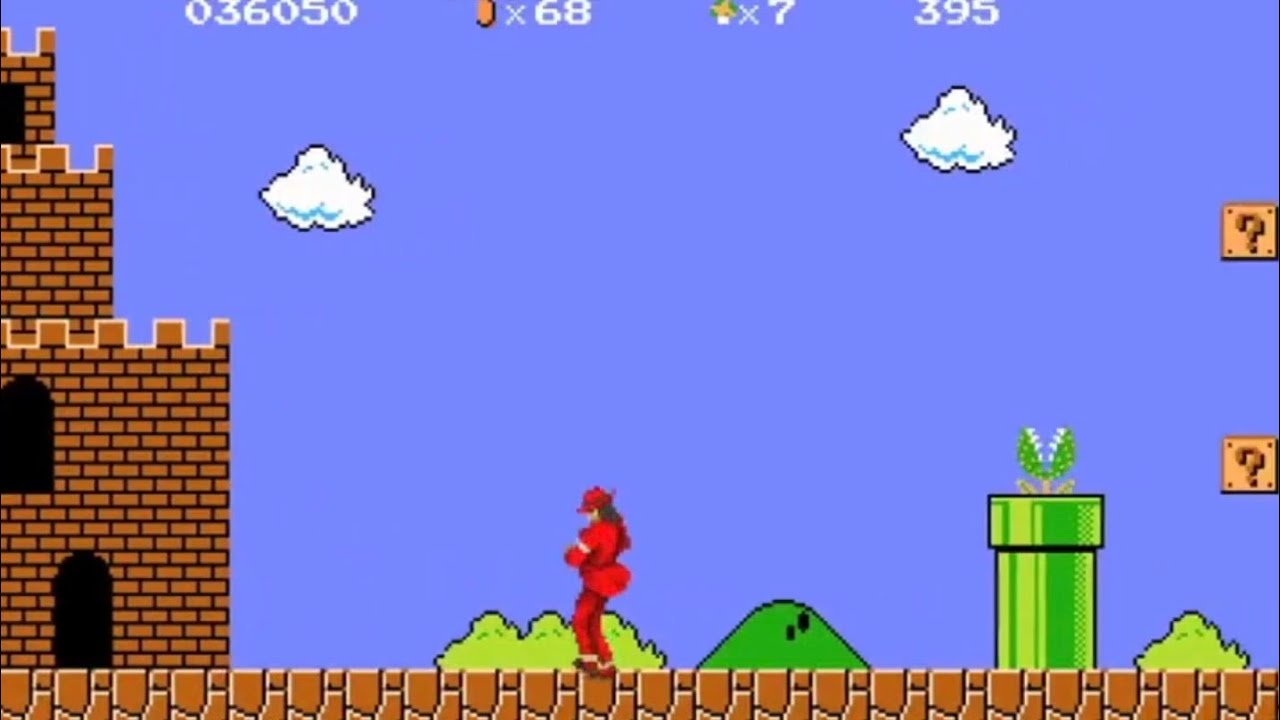Michael Jackson in Super Mario Bros - YouTube