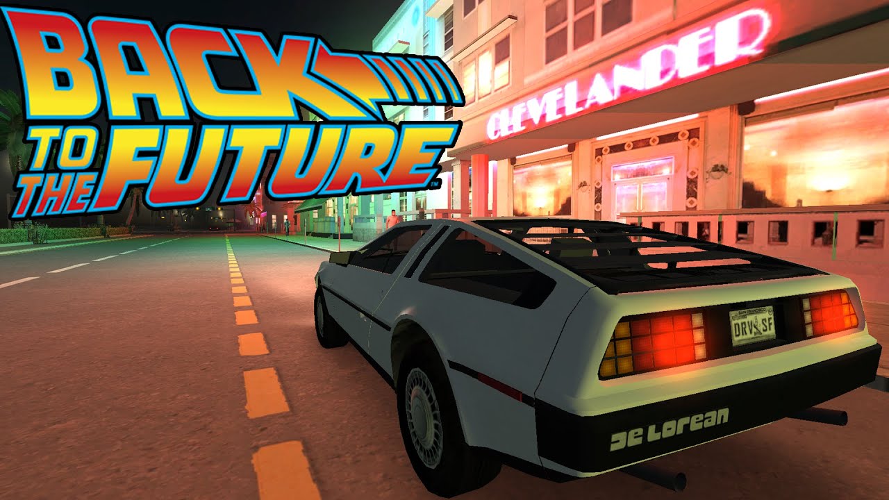 Back To The Future in Driver! (35th Anniversary Machinima Tribute ...