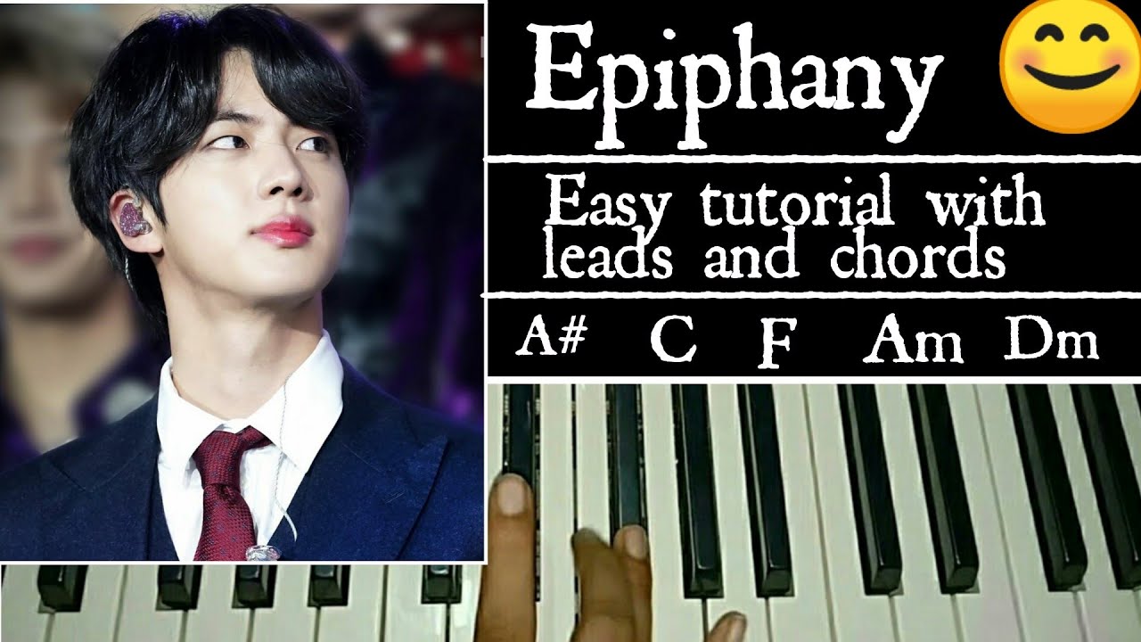 BTS ( 방탄소년단 ) KIM SEOKJIN (김석진) | Epiphany | Easy Piano Tutorial | Love yourself - YouTube