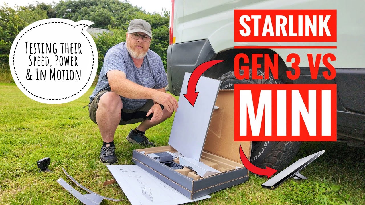 Starlink Gen3 vs Starlink Mini Power, Speed & In Motion comparison ...