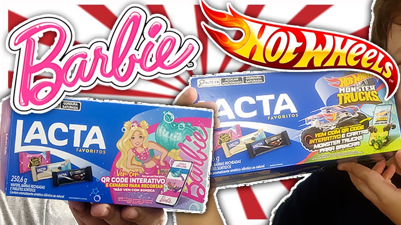 CAIXA DE BOMBOM DA BARBIE E HOT WHEELS - ABRINDO E BRINCANDO#pascoa2023 ...
