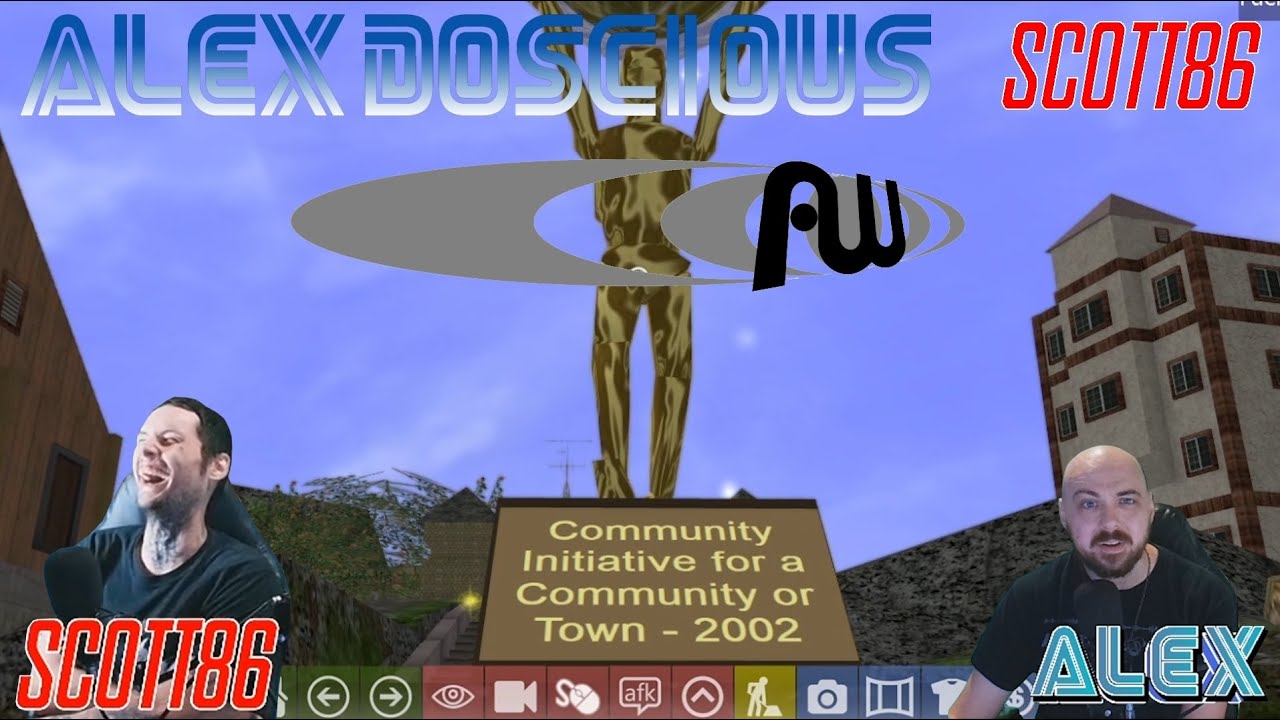 Exploring ActiveWorlds in 2023 with Alex and Scott - E1 #activeworlds - YouTube