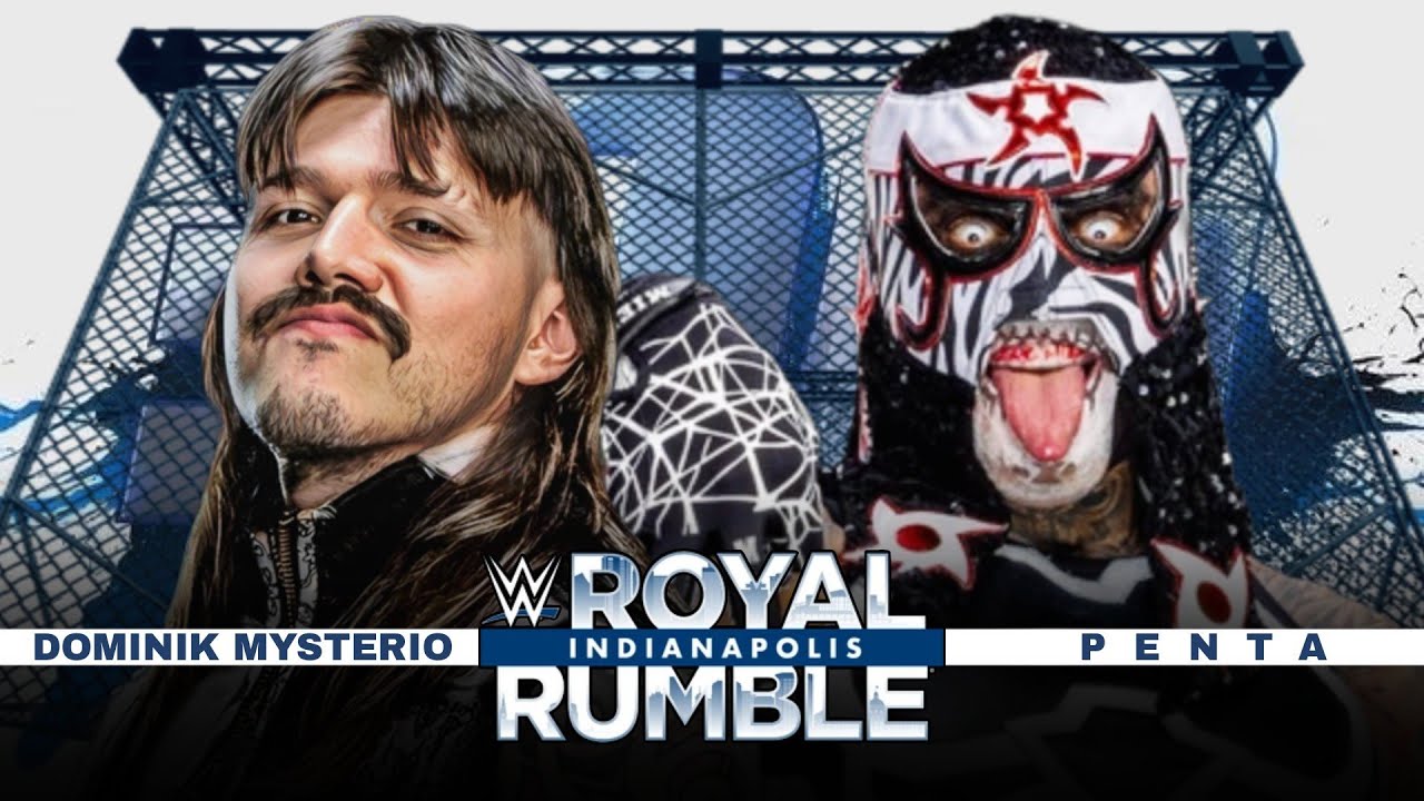 Steel Cage | Dominik Mysterio vs Penta Full Match | WWE Royal Rumble ...