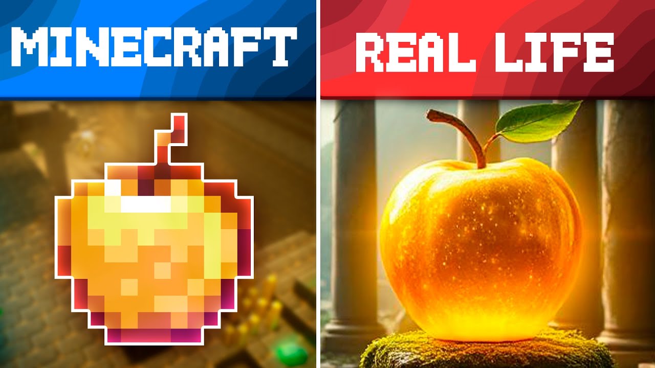 Minecraft vs Real Life - Realistic Minecraft Items You Won’t Believe ...