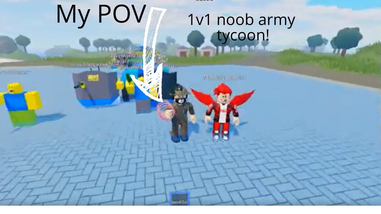1v1 noob army tycoon roblox - YouTube