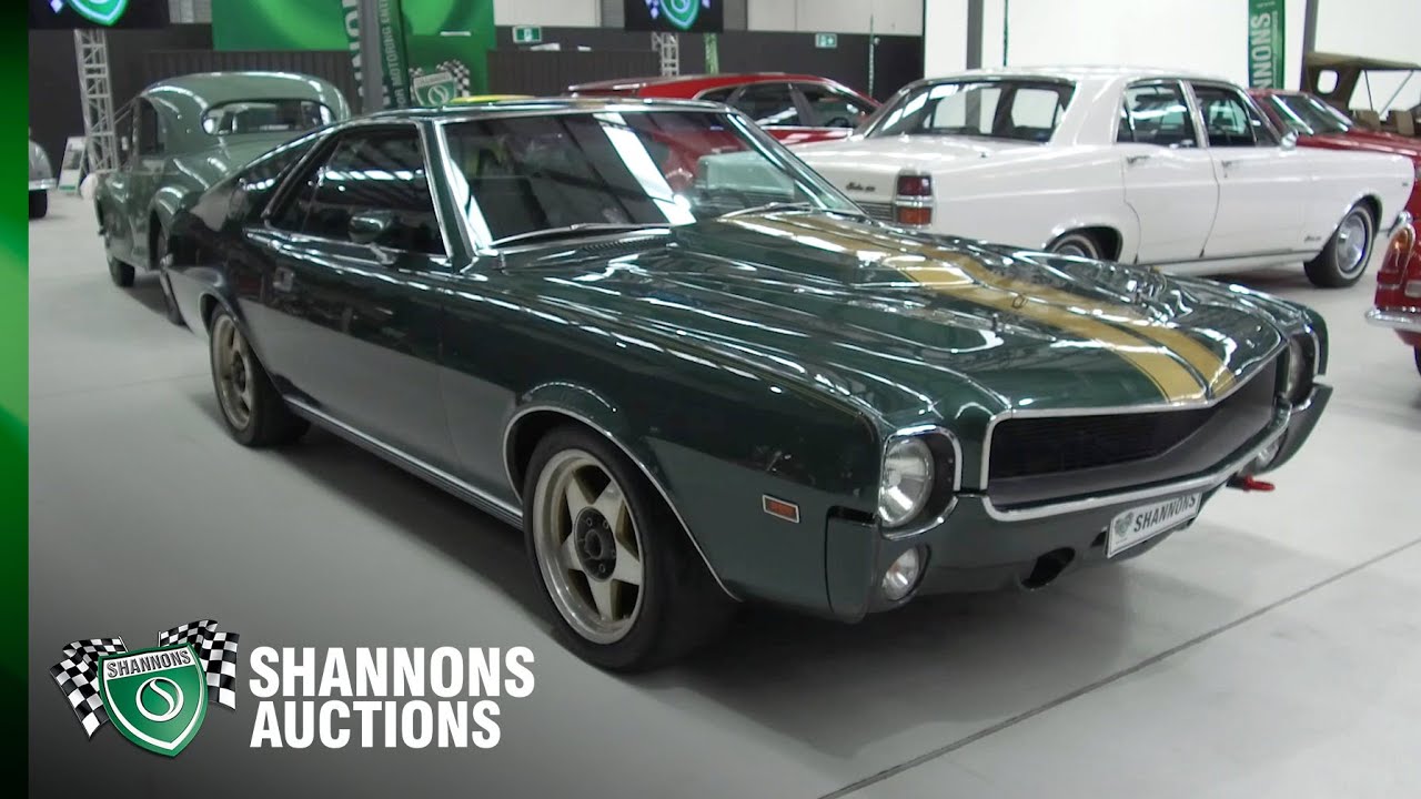 1968 AMC AMX 390 'Modified' Coupe (LHD) - 2022 Shannons Autumn Timed ...