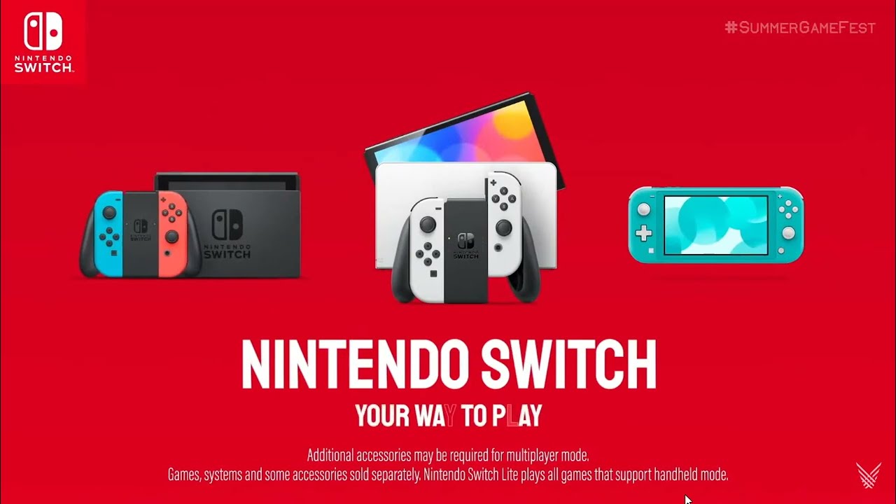 Nintendo Switch : pub Summer Game Festival 2022 - YouTube