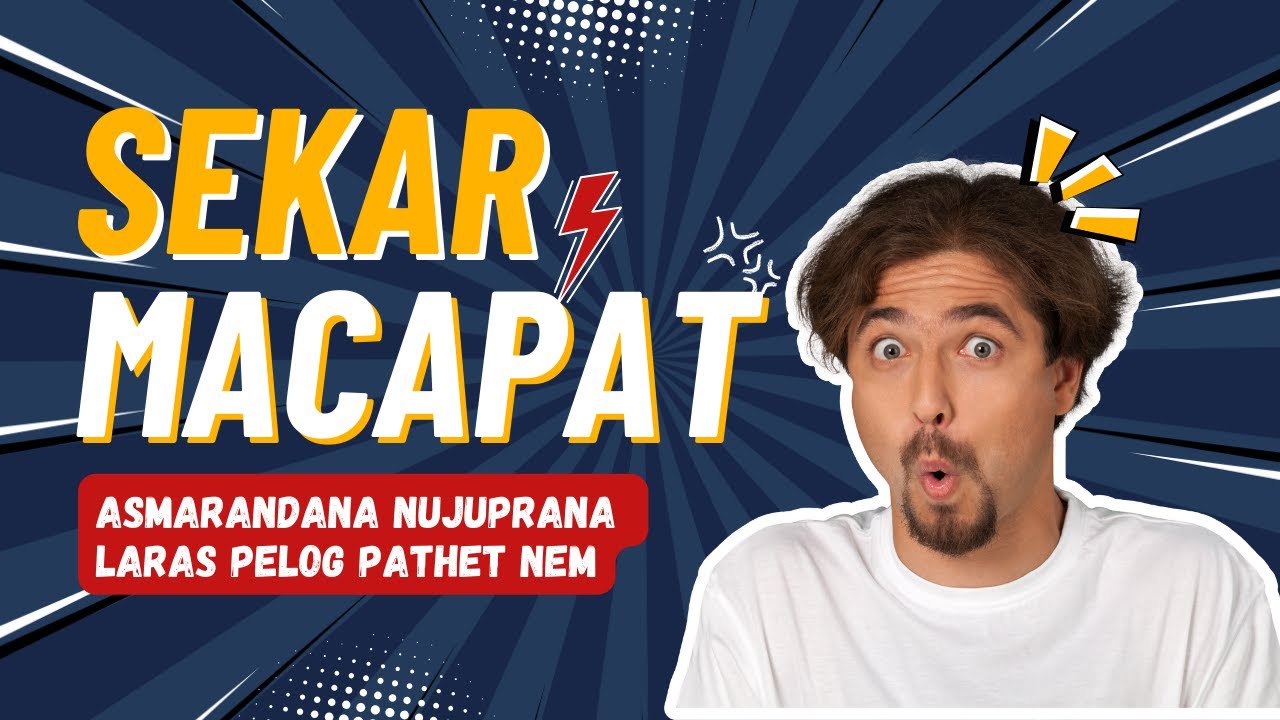 Sekar Macapat Asmarandana Nujuprana Laras Pelog Pathet Nem - YouTube