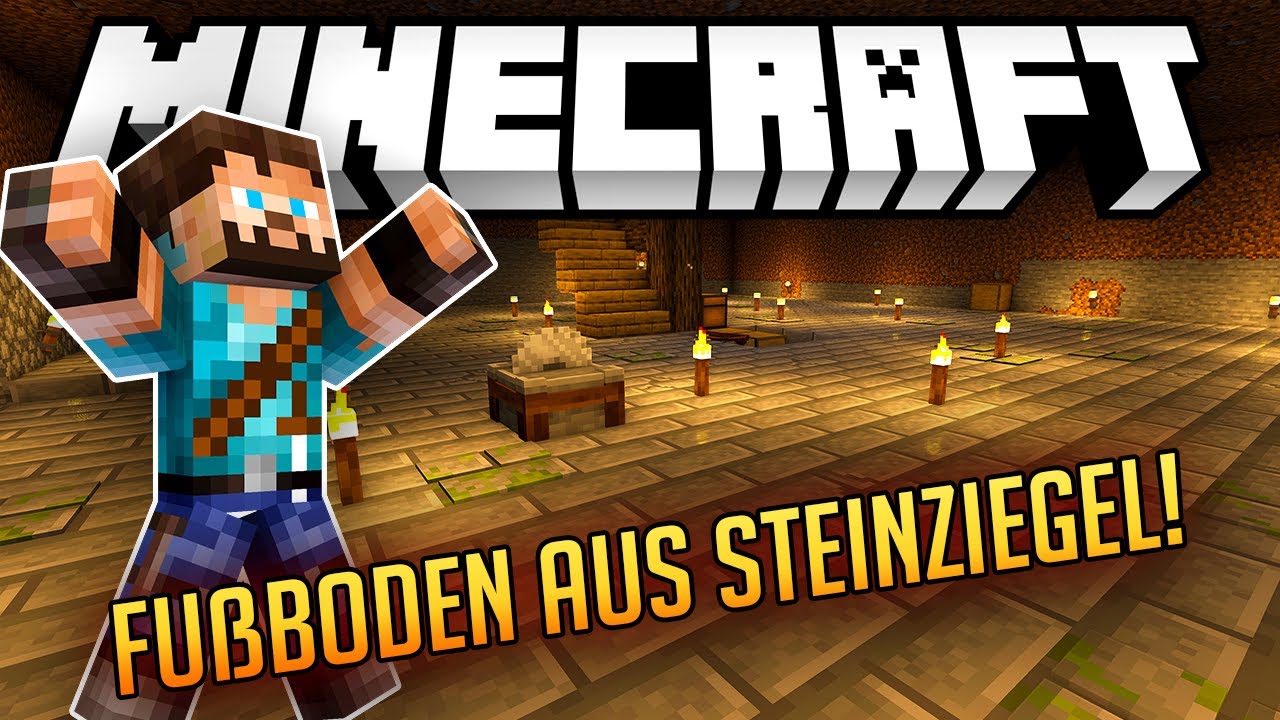 Minecraft 22 | Feinste Ziegel für den Fußboden | 4K Gameplay Shader Deutsch Staffel 1 - YouTube