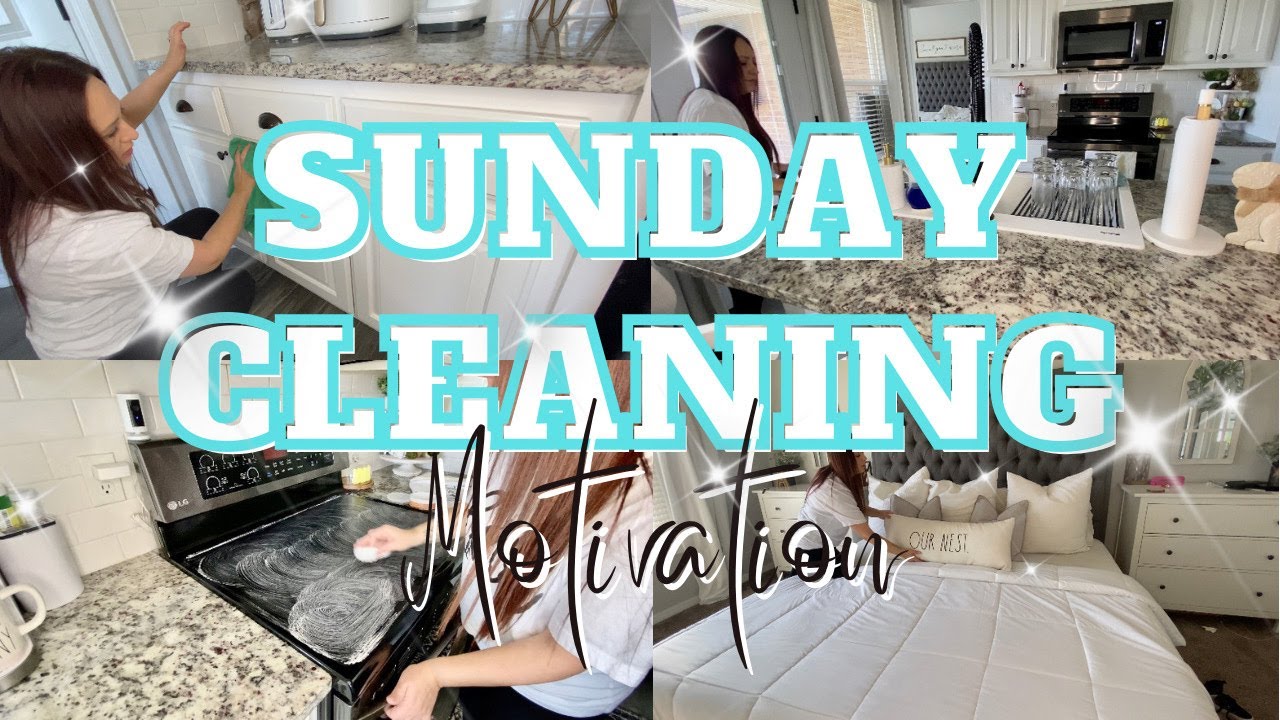 DEEP CLEANING | SUNDAY CLEANING MOTIVATION | CLEAN WITH ME 2022 ...