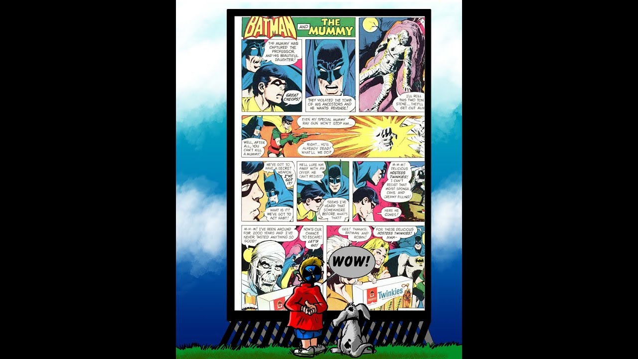 50 Subscriber Special: Batman Vs. the Mummy (Hostess ad) - YouTube