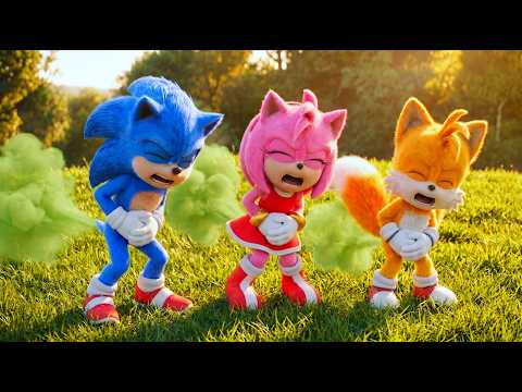 The Epic Fart Party of Sonic, Amy, and Tails! 🥳💥| Sonic the Hedgehog Animation