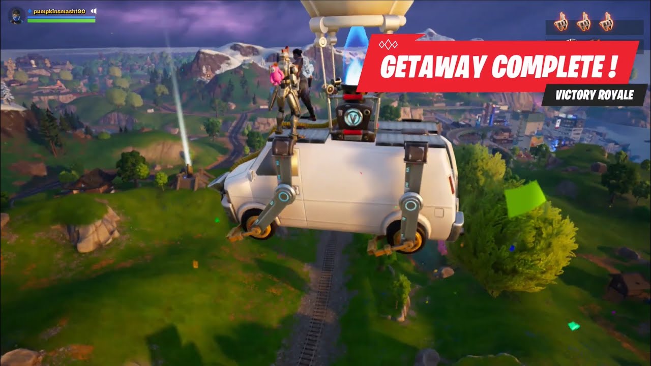 Fortnite The Getaway LTM - Original Xbox One Gameplay - YouTube