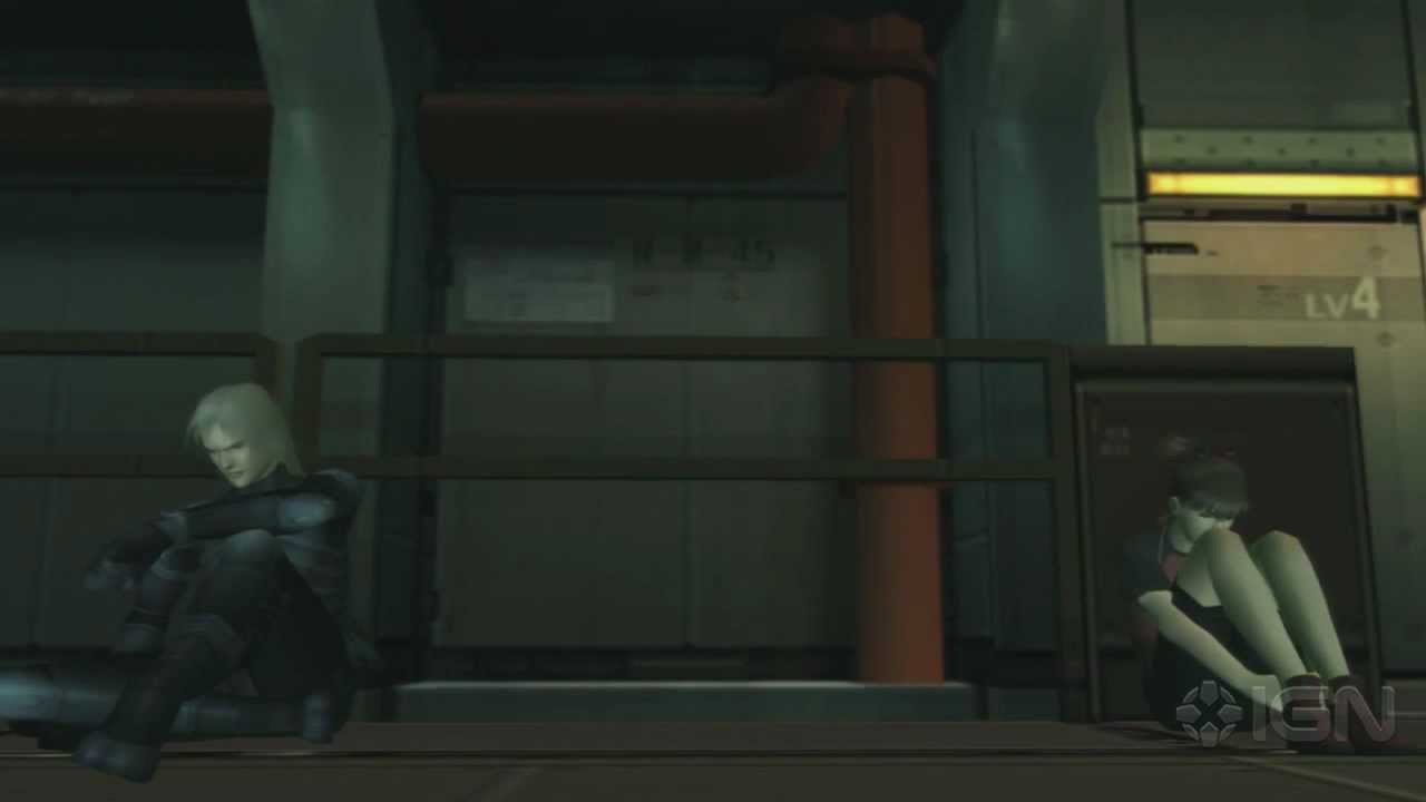 Metal Gear Solid 2 HD - Escorting Emma Pt. 2 - Gameplay - YouTube