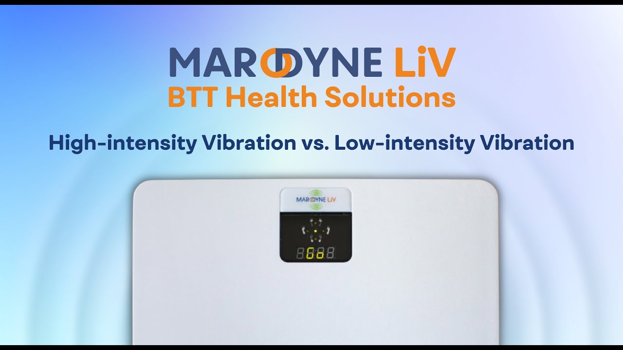 High-intensity vs Low intensity Vibration | Marodyne LiV - YouTube