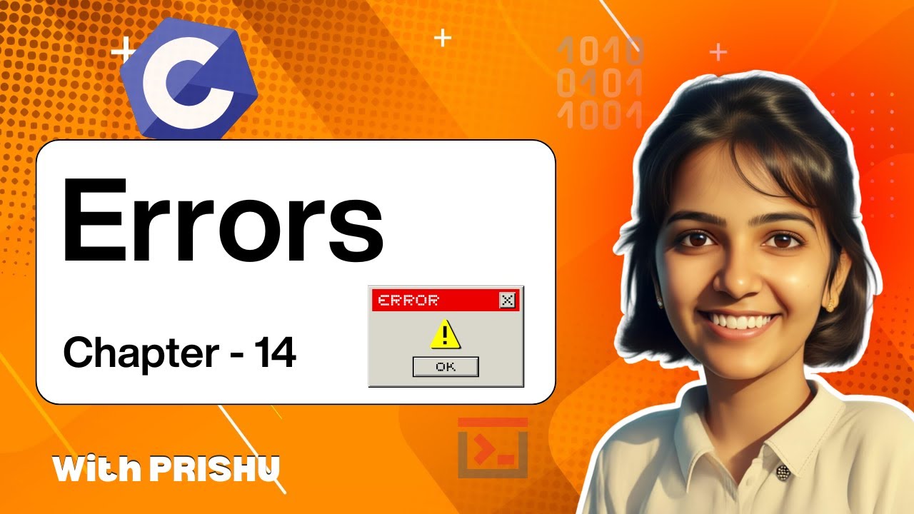14. Errors in C Programming | C Language Complete Course | Happy Coding ...