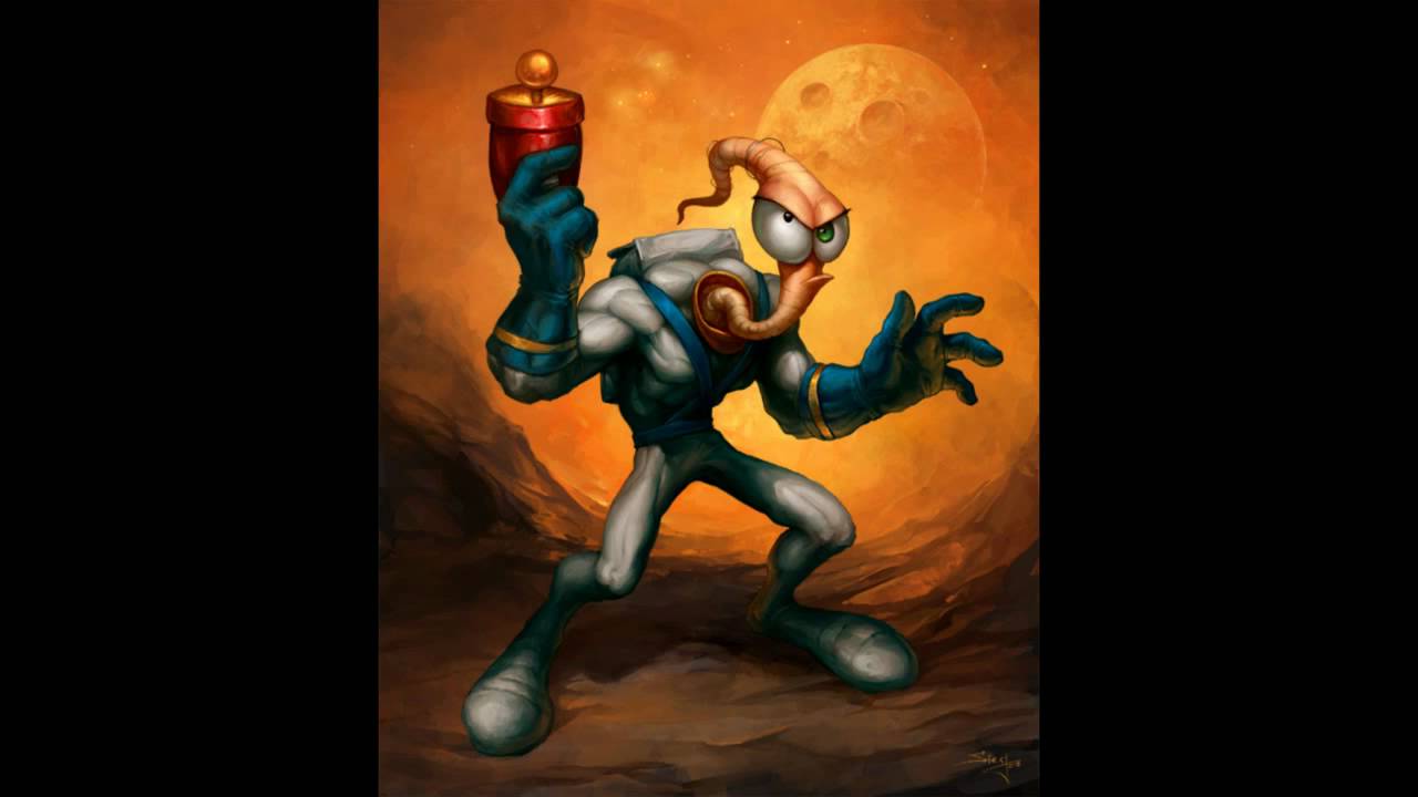 Earthworm Jim 2 Soundtrack - Title Screen - YouTube