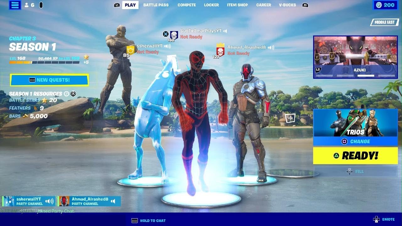 Fortnite emote is so cool and funky - YouTube