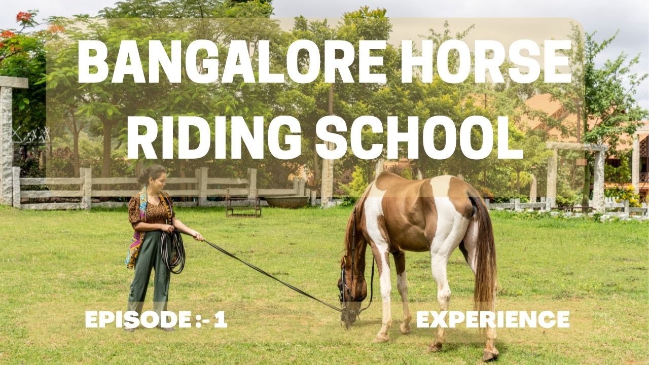 Episode 1| Bangalore Horse Riding School | Top 10 things to do in ...