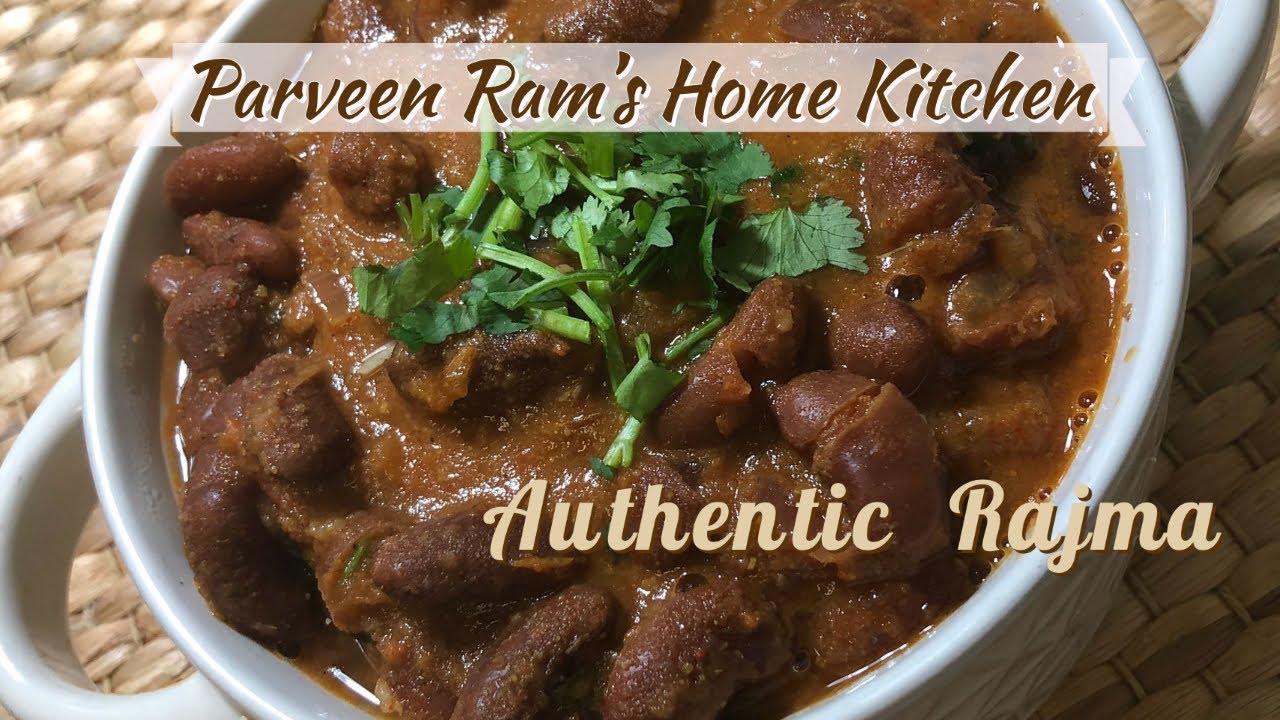 Healthy Delicious Rajma Recipe | Authentic Rajma Recipe | How to ...