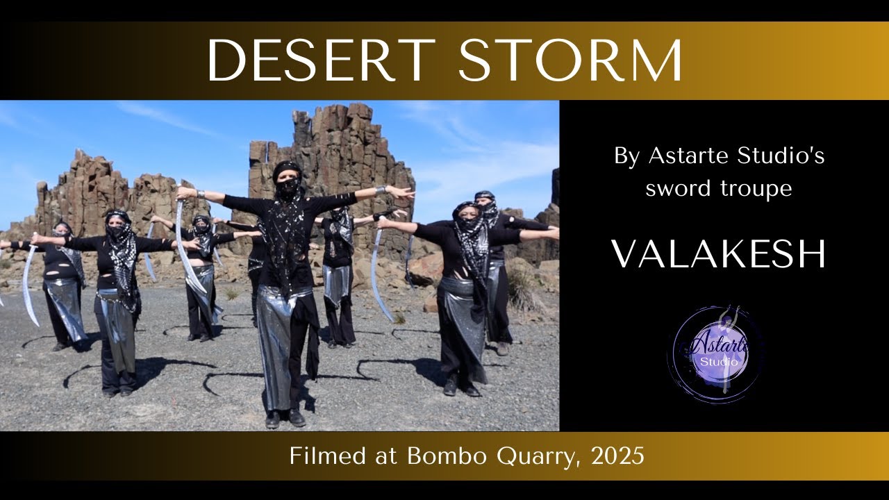 Desert Storm Sword Dance by Valakesh (Astarte Studio) - YouTube