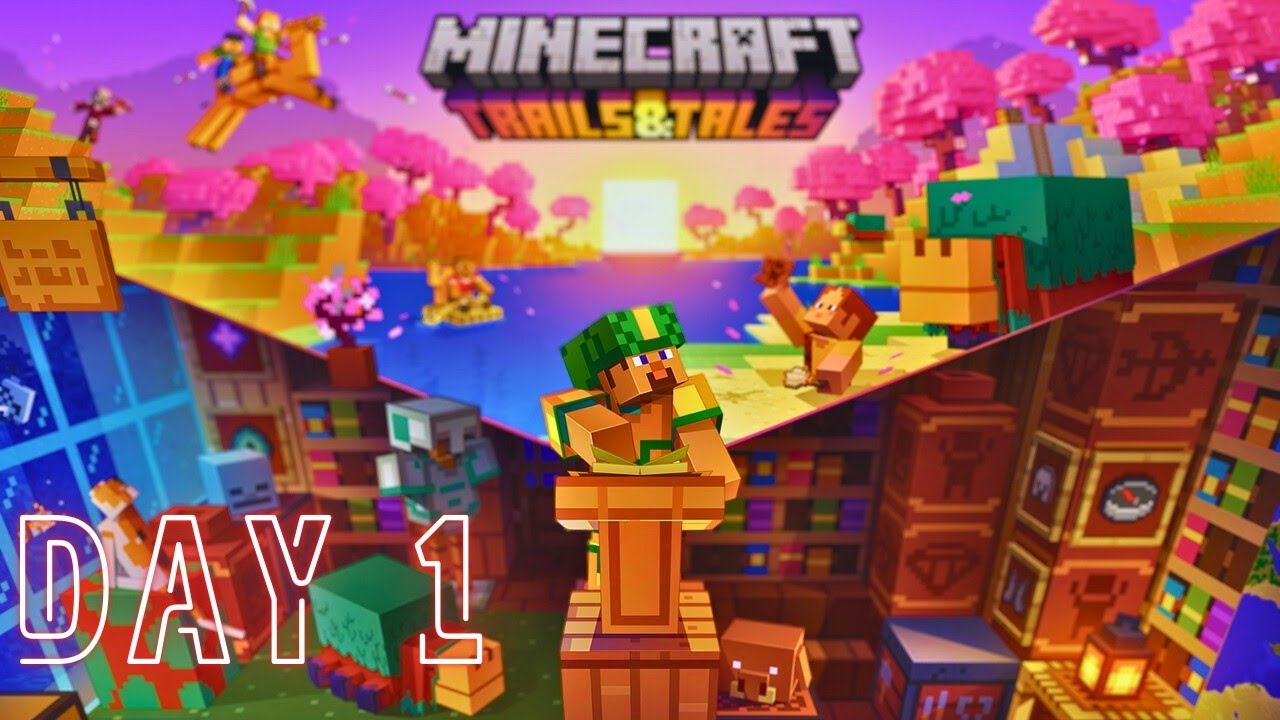 First Day in Minecraft - A Survival Comedy - YouTube