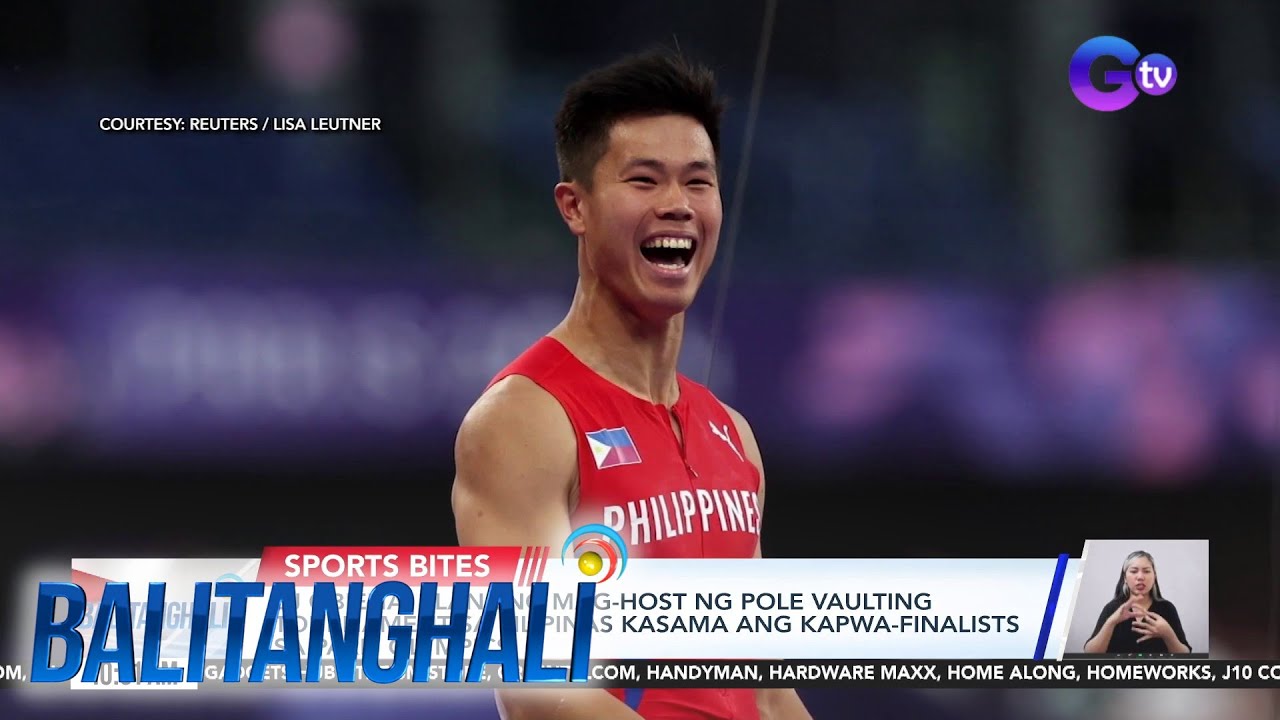 EJ Obiena, planong mag-host ng pole vaulting tournament sa Pilipinas ...