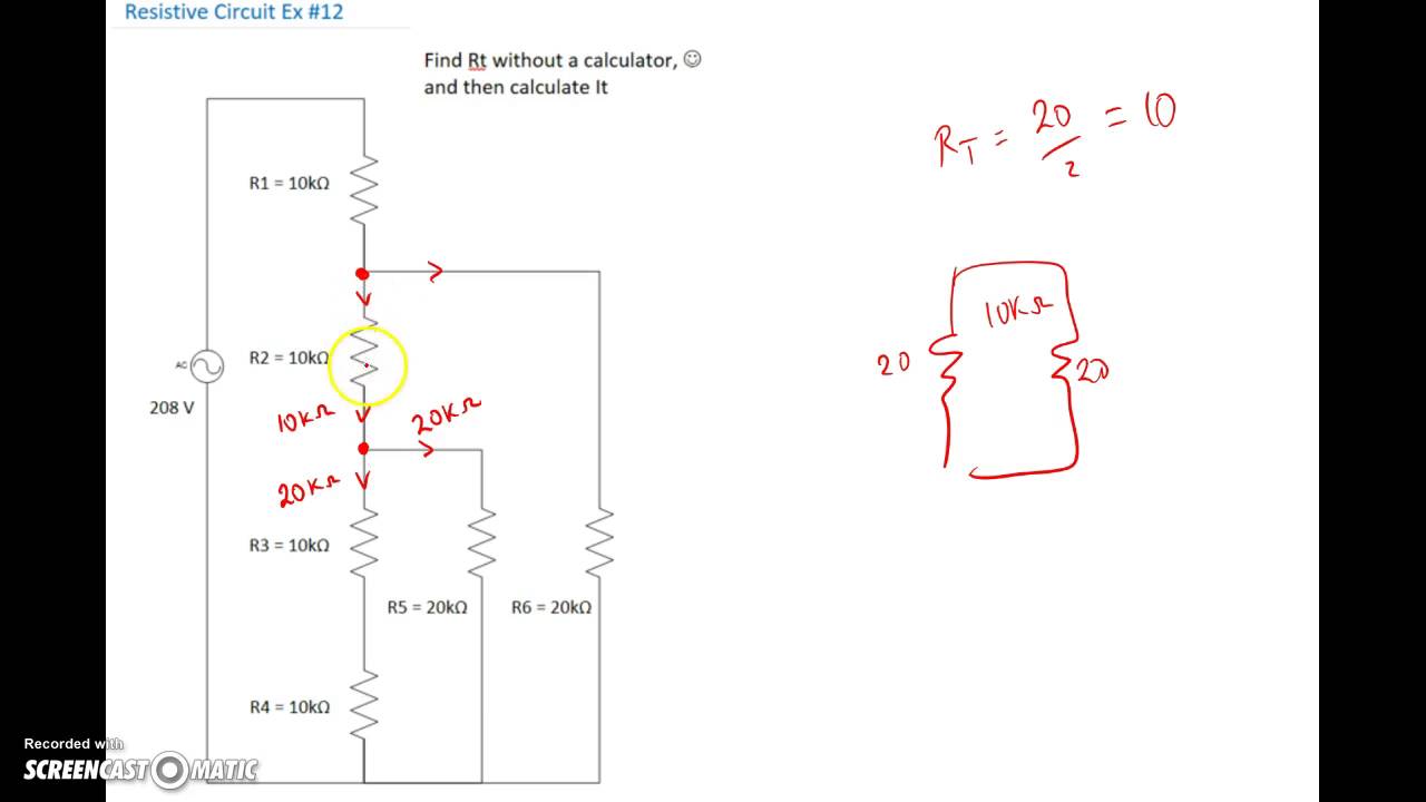 Series Parallel Combination Circuit #12 - YouTube