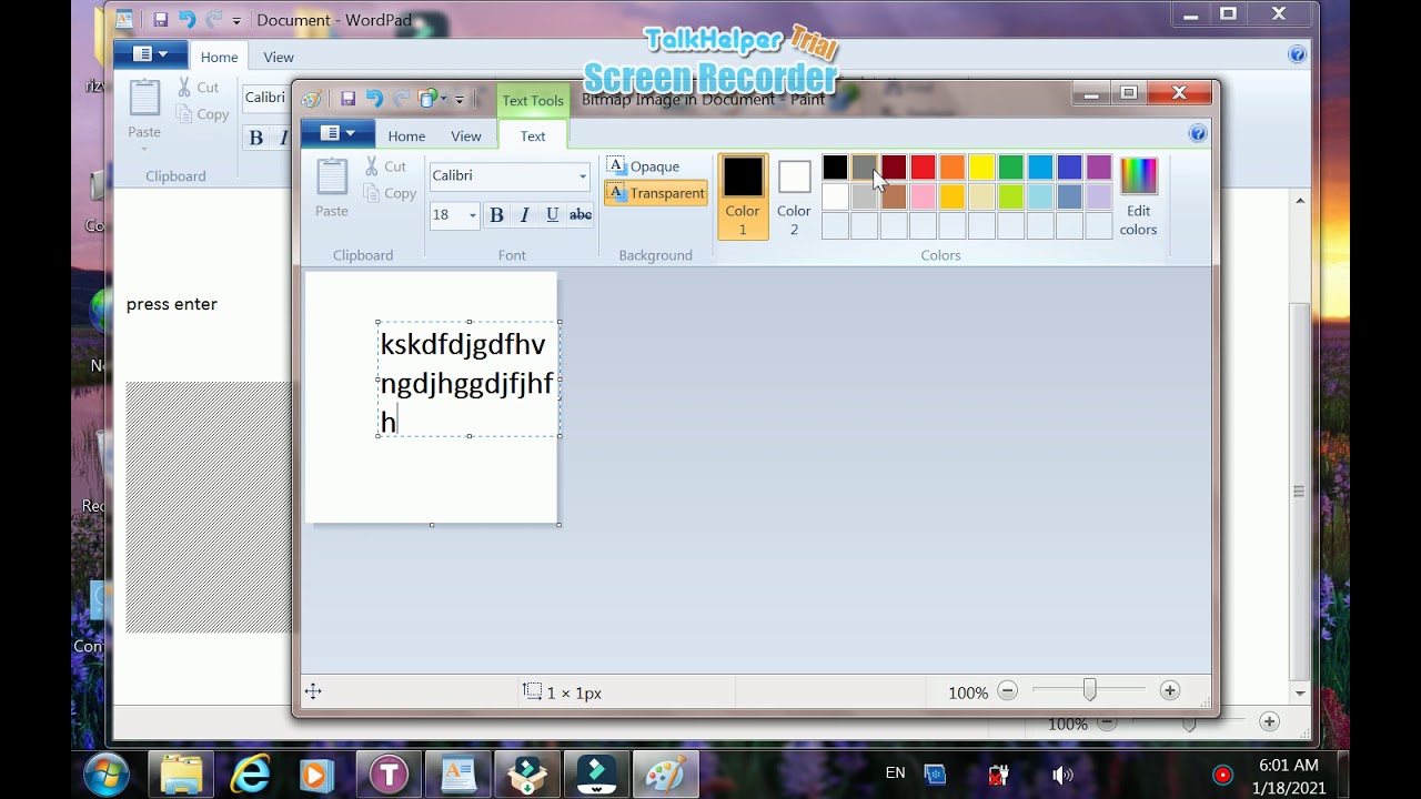 how to use word pad 2021 - YouTube