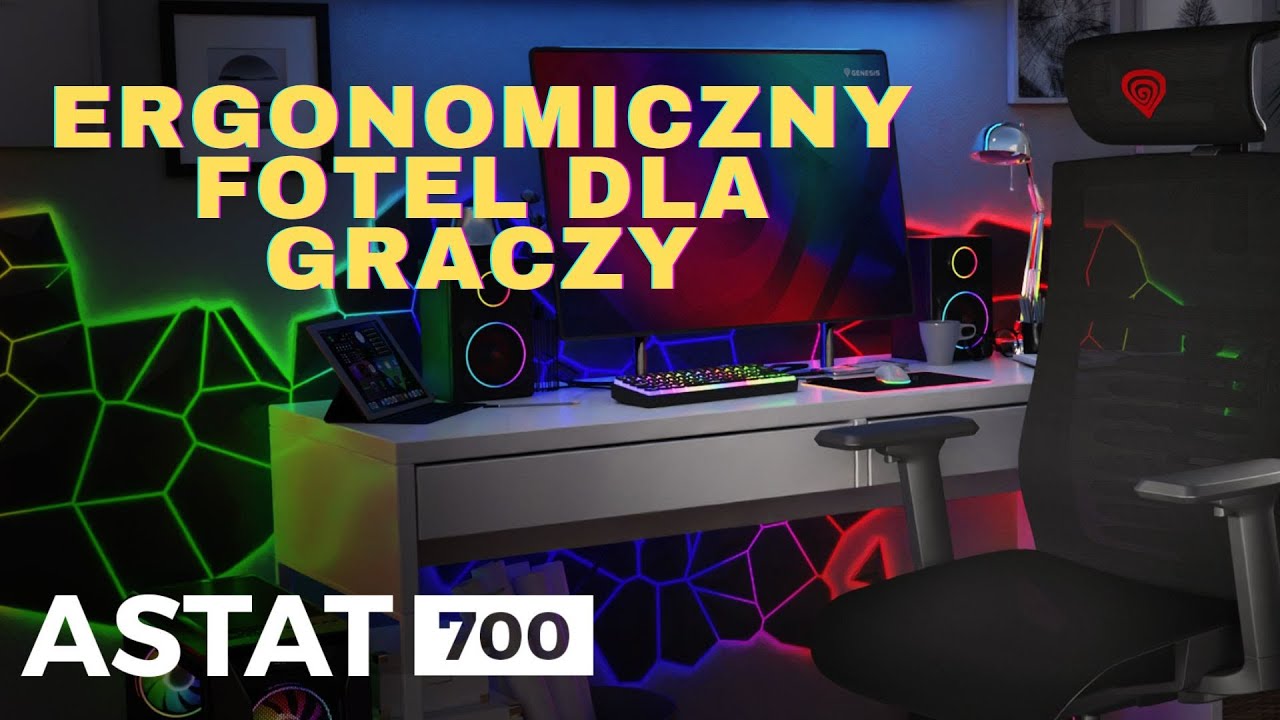 Genesis Astat 700 - montaż i test ergonomicznego fotela dla graczy ...