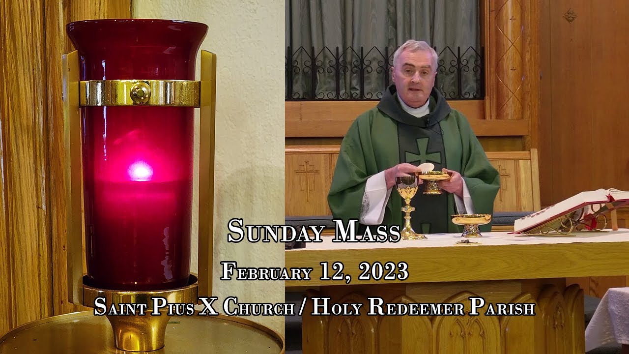 Sunday Mass - February 12, 2023 - YouTube