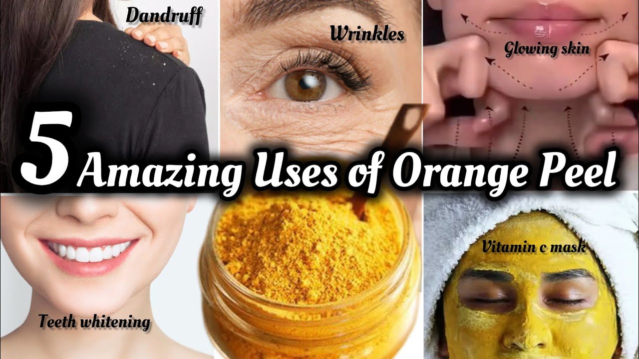 Orange Peel Powder For Glowing Skin, Hair, & Teeth | Uses & Benefits🤗 ...