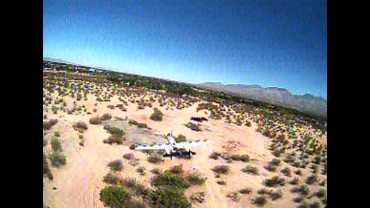 Flying the fixed wing FPV track - YouTube