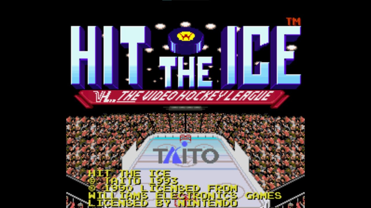 Hit the Ice USA 4k SNES - YouTube