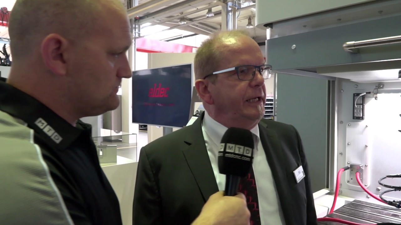 EMAG PTS 2500 ECM - Electro Chemical Machining - YouTube