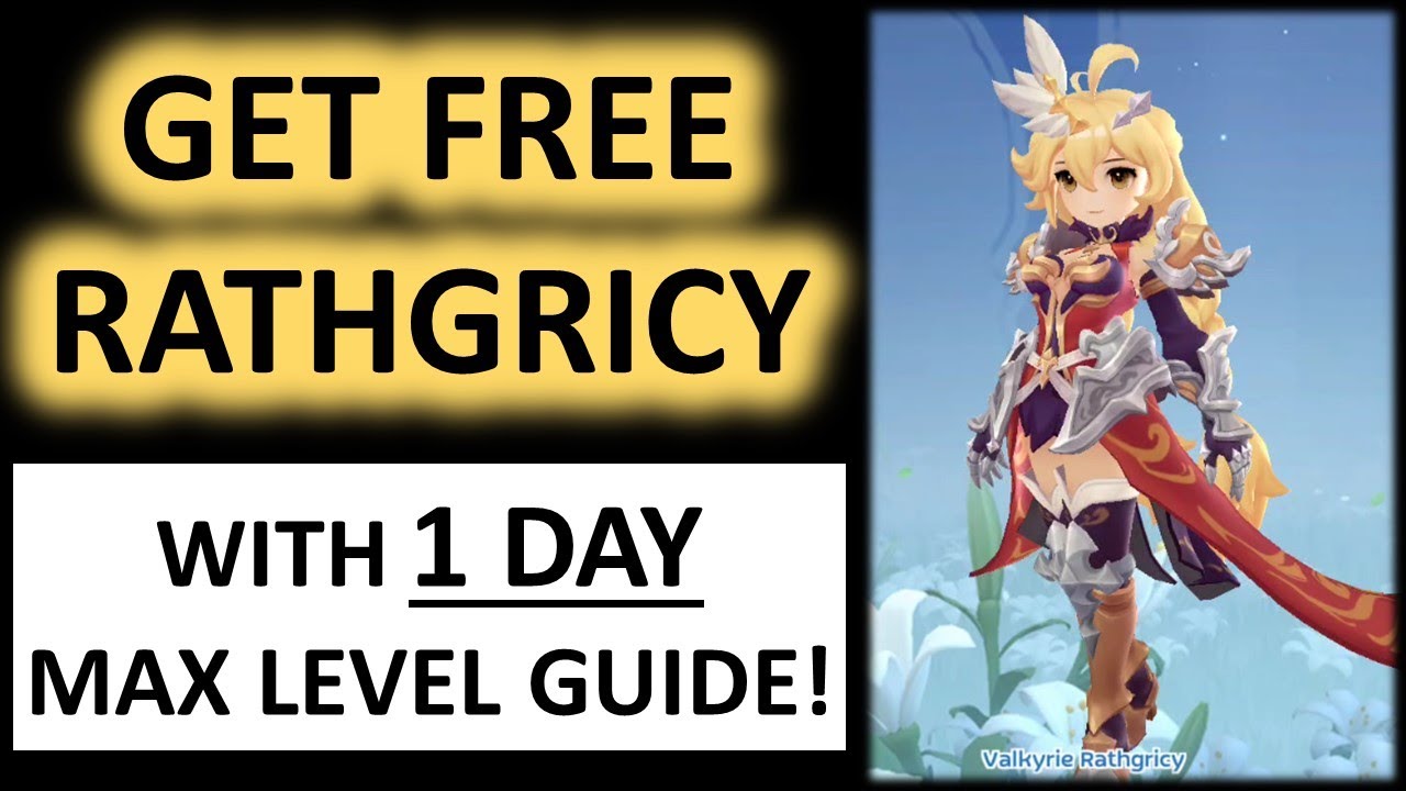 FREE RATHGRICY WITH 1 DAY MAX LEVEL GUIDE - YouTube