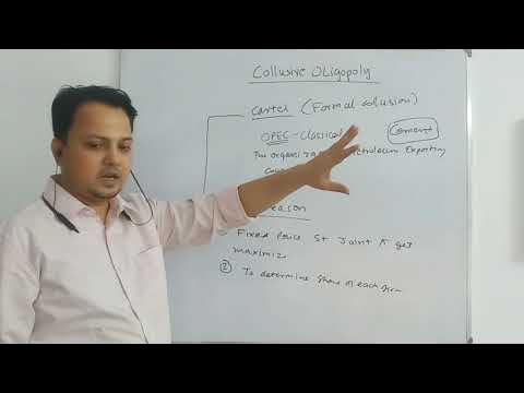 Introduction to Collusive Oligopoly and Perfect Cartel Model- Lecture 6 ...