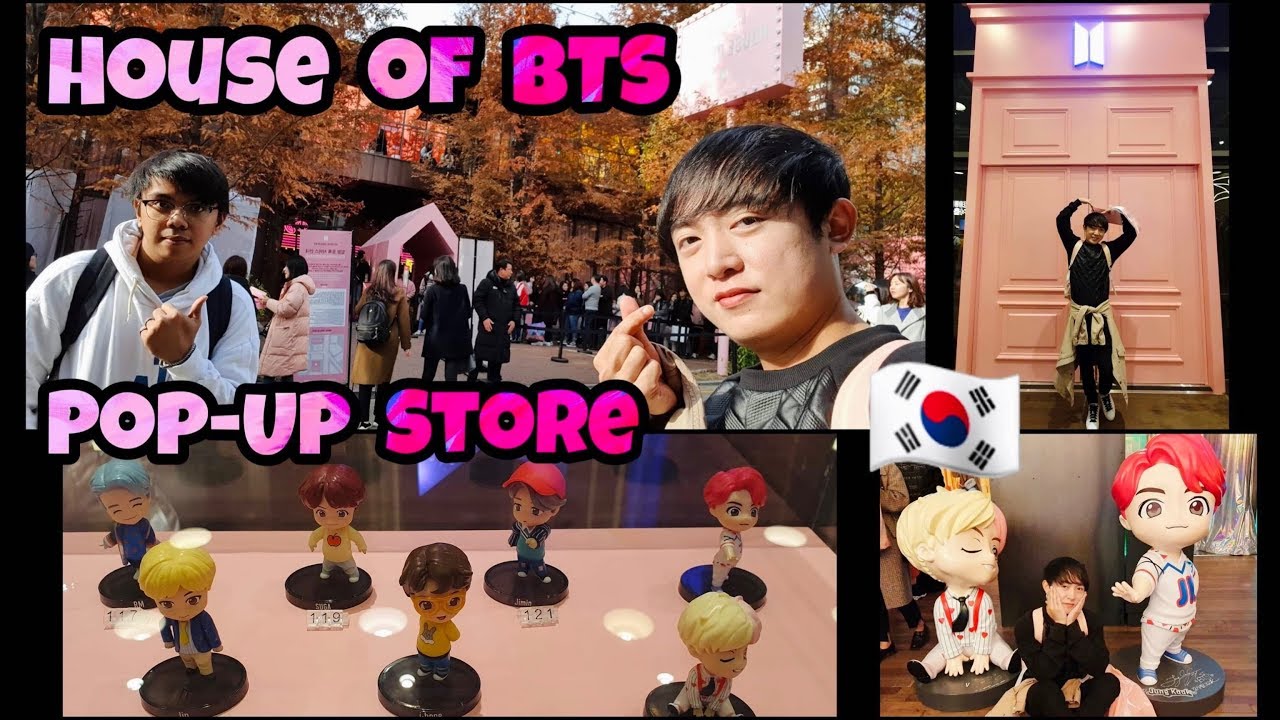 House of BTS (Pop-Up Store) in Gangnam, Seoul - YouTube