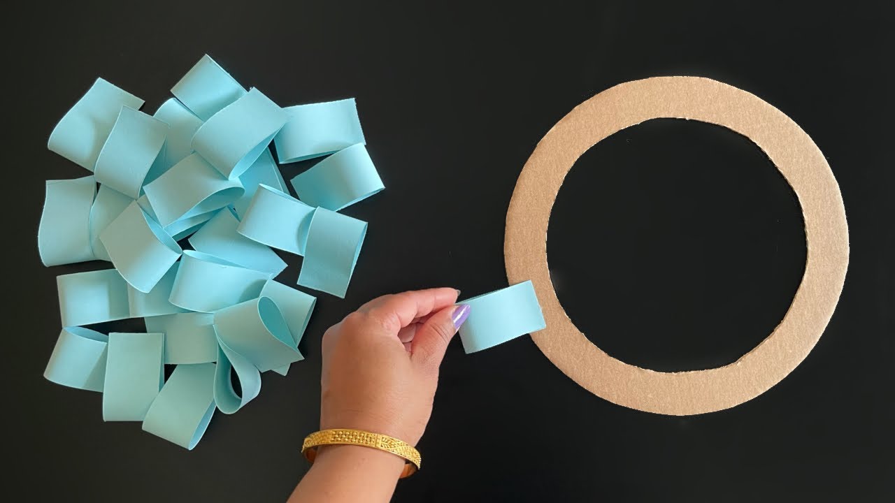 2 Beautiful Paper Wall Hanging / Paper Craft For Home Decoration / Easy ...