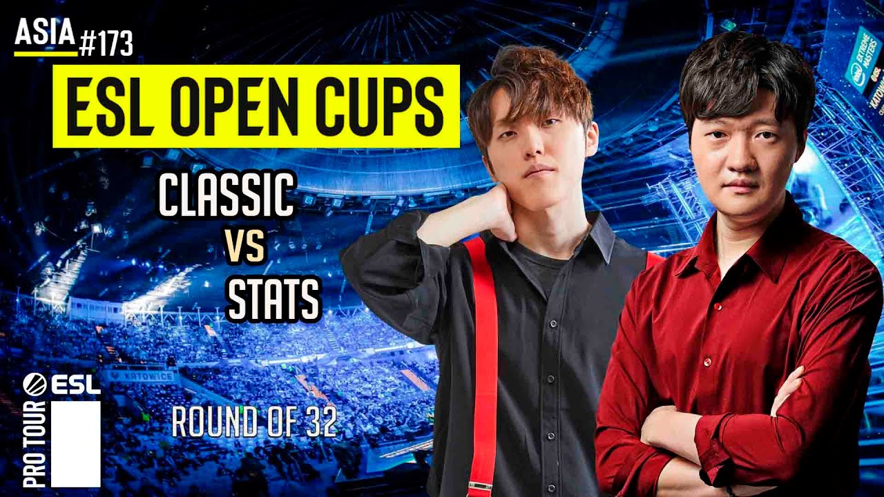 StarCraft 2 - Classic vs Stats ESL Open Cup #173 Korea - YouTube