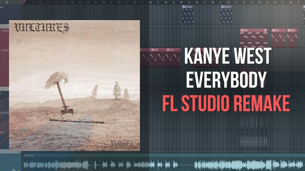 Kanye West - Everybody (Instrumental Remake, Vocal + FLP) #everybody ...