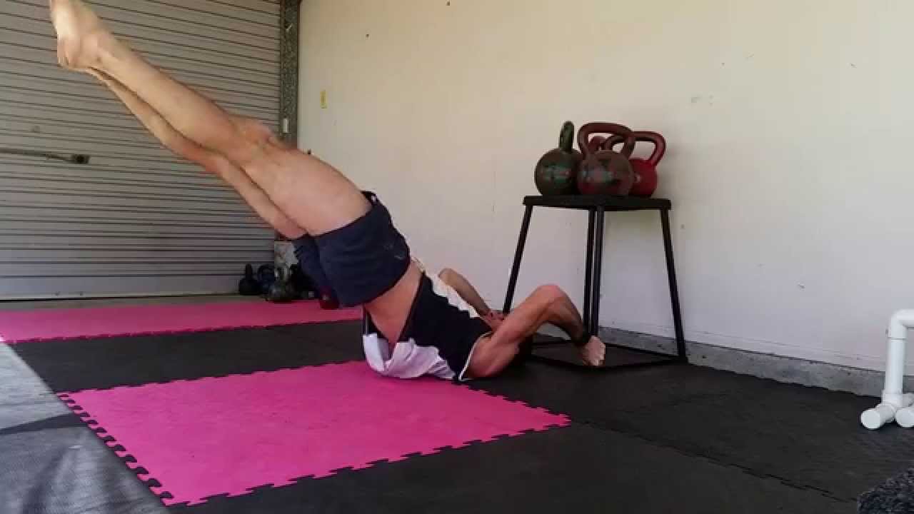 Dragon Flags - An ABsolutely great exercise. - YouTube